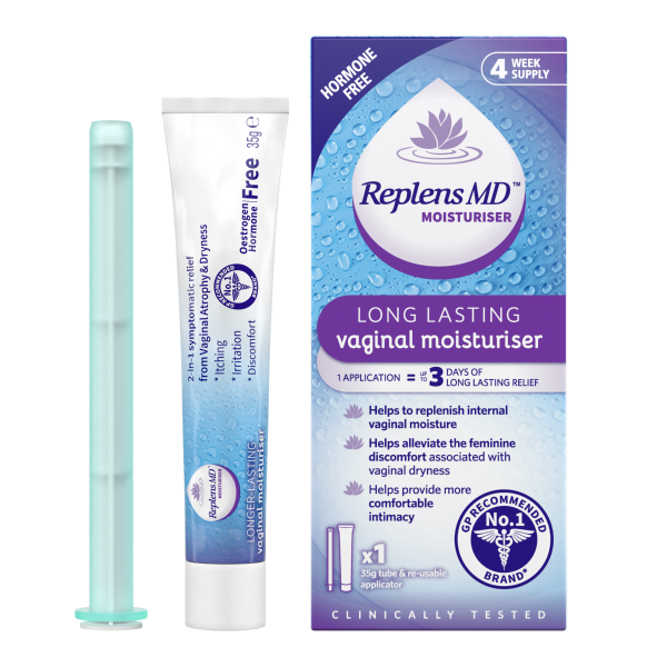 Replens™ Vaginal Moisturiser - 6 Single Use Applicators
